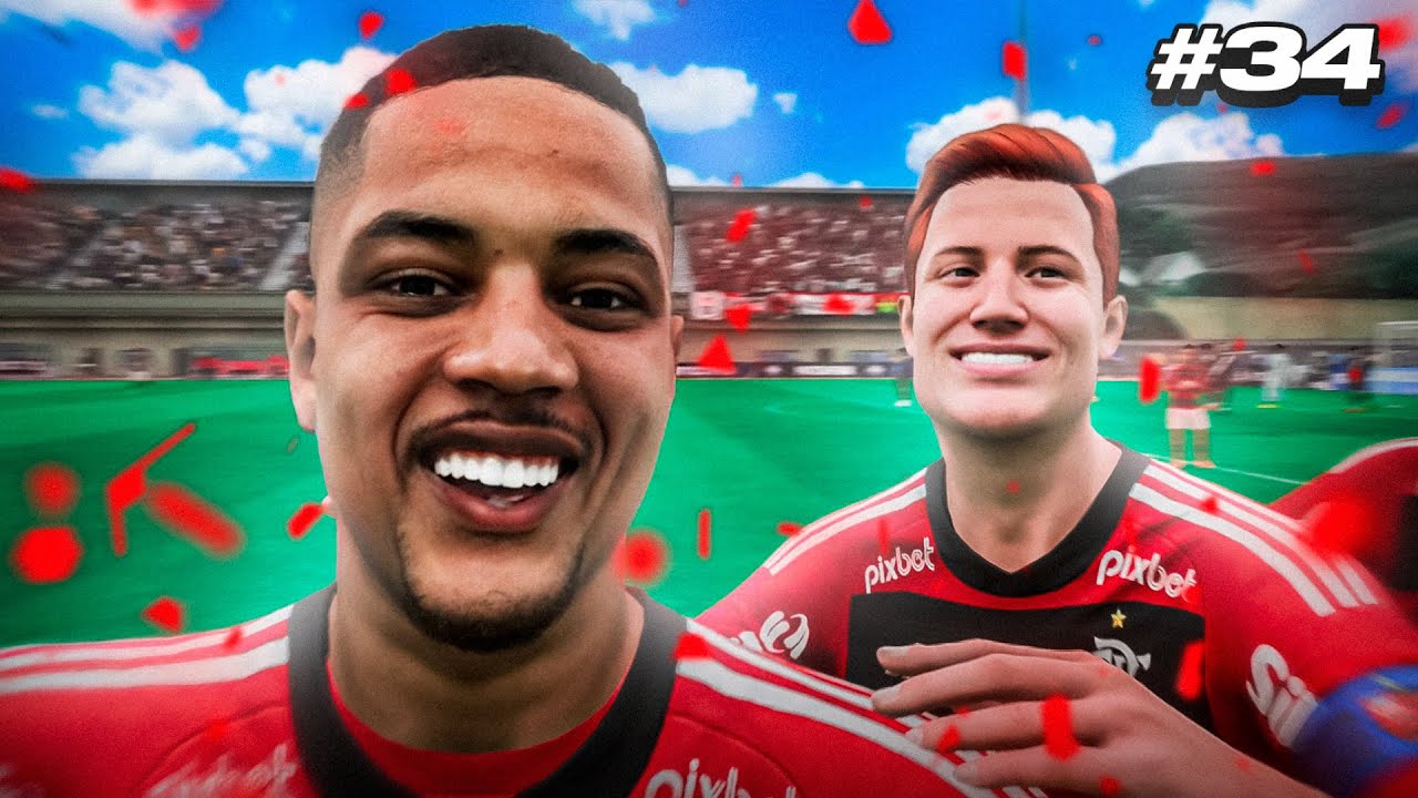 ARTHUR E VITOR ROQUE NO FLAMENGO, A NOVA DUPLA DO BRASIL! - MODO ...