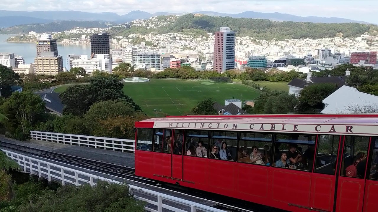 Kenn's vid of Wellington Cable Car with view of city, NZ 03-2019 - YouTube