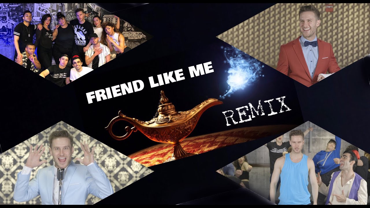Friend Like Me REMIX - Disney's Aladdin @ChrisRiceNY - YouTube