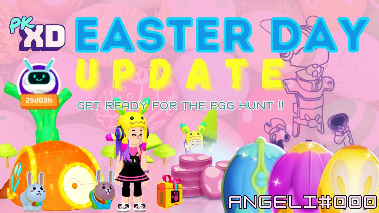 EASTER EVENT IS COMING TO PK XD ! GET READY FOR THE EGG HUNT !! 🐰🥚 ...