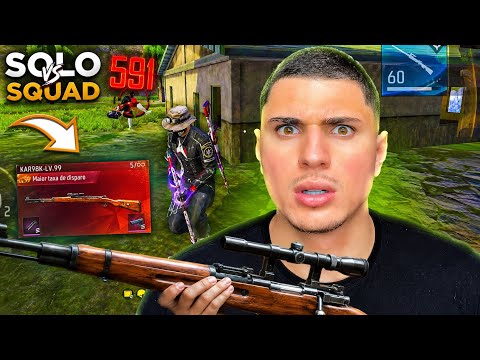 POR ISSO A KAR98 É A ARMA MAIS ROUBADA DO FREE FIRE!😱🔥