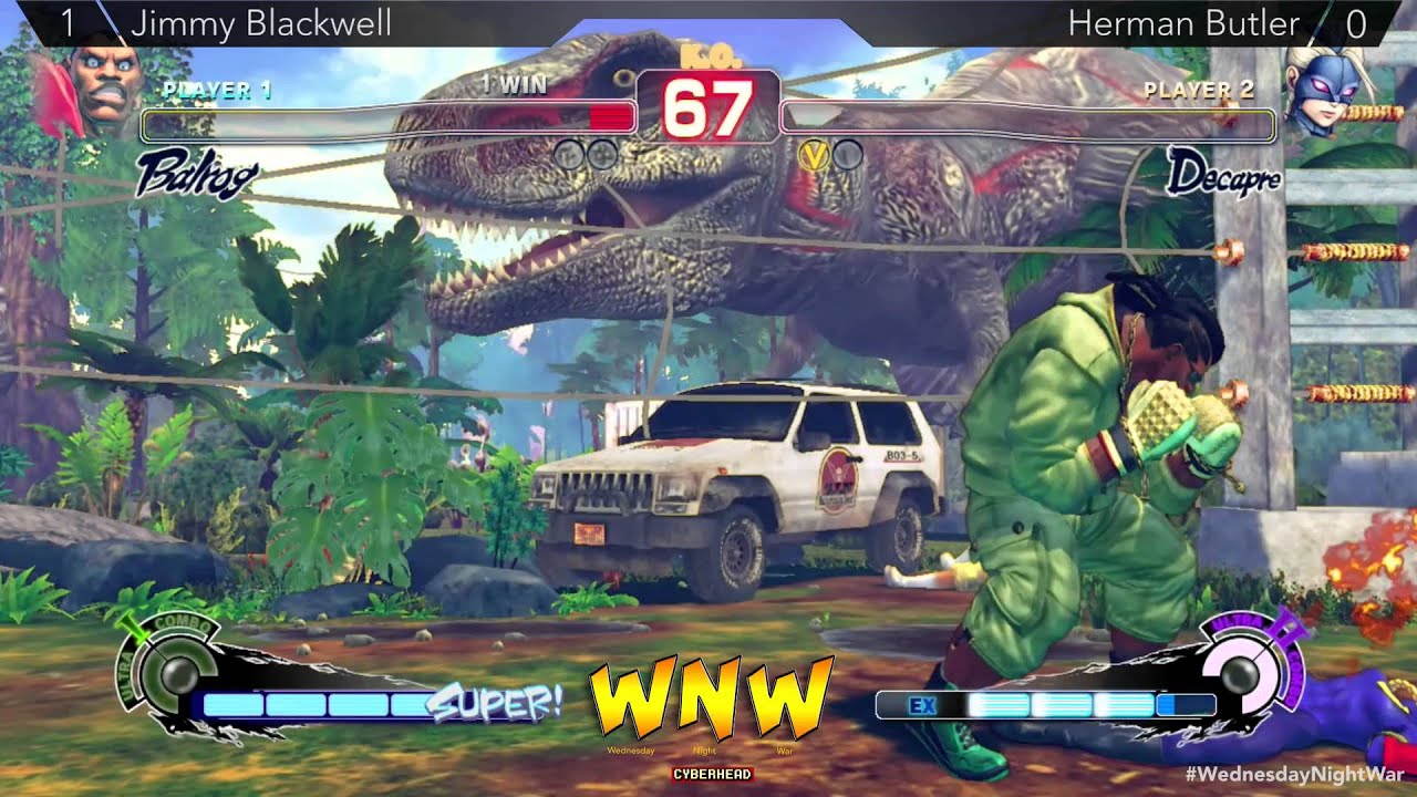 Ultra Street Fighter IV - Jimmy Blackwell vs Herman Butler "Wednesday ...