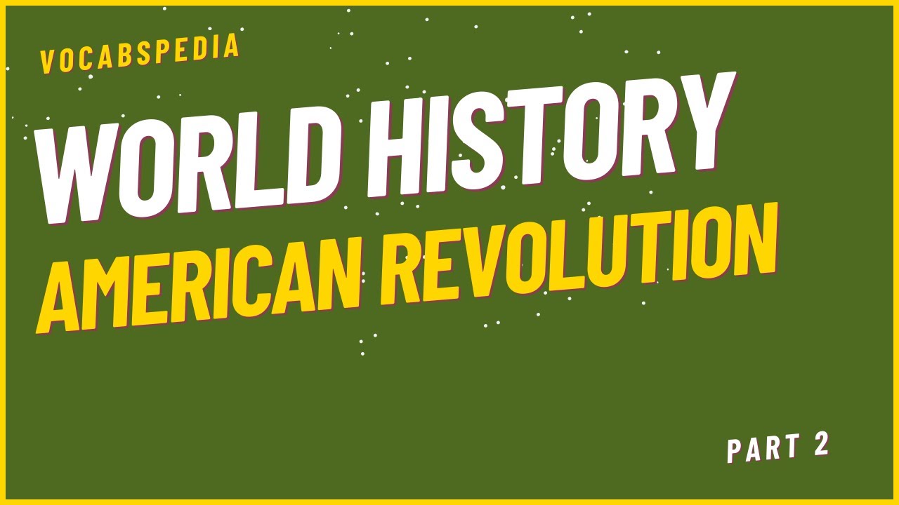 AMERICAN REVOLUTION - YouTube