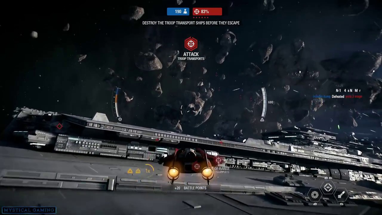 Star Wars Battlefront II - Starfighter Assault - Resurgent Star ...