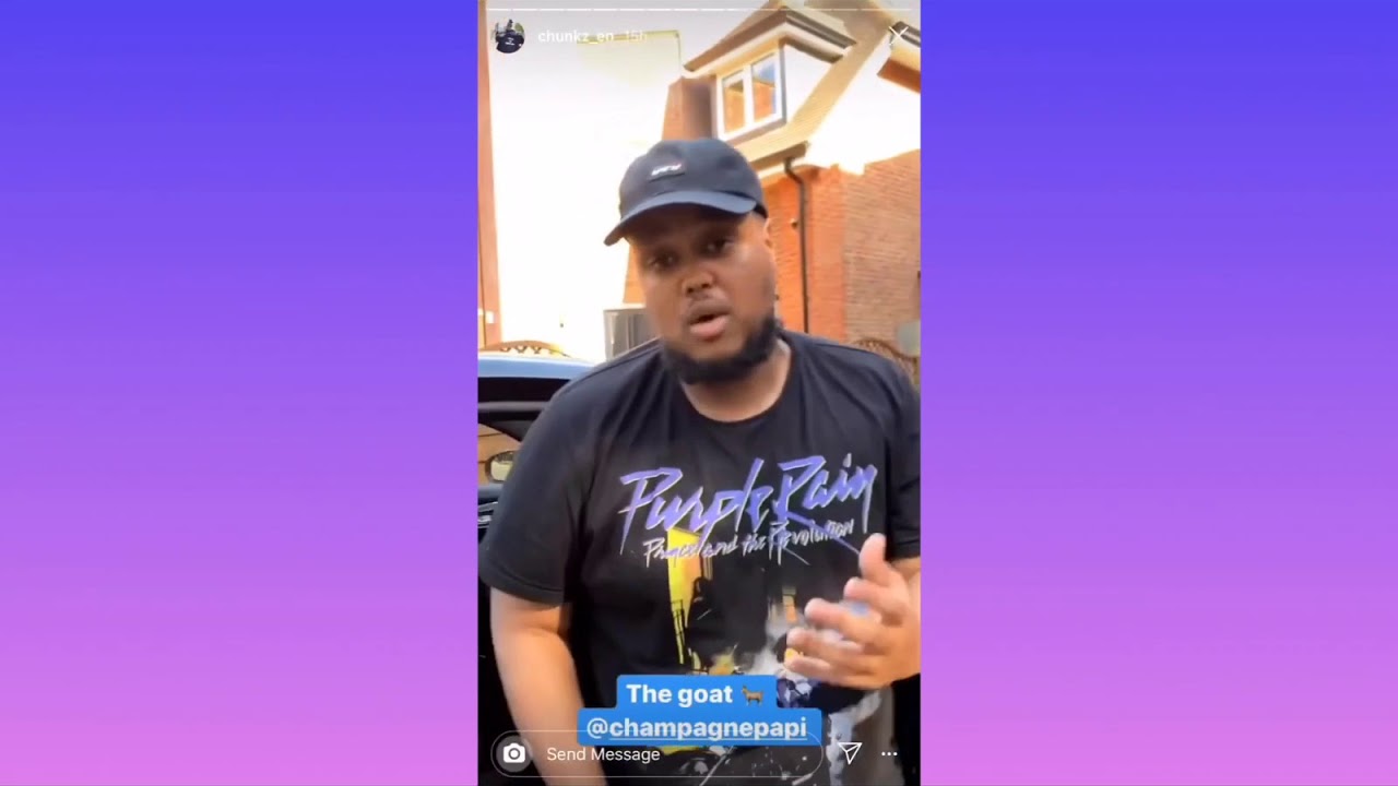 Drake reposts CHUNKZ’s story - YouTube