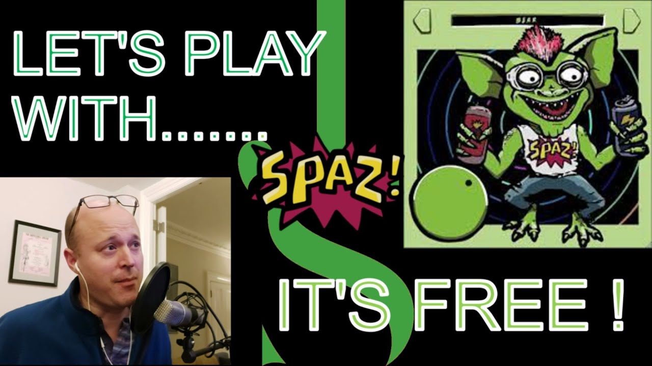 FREE PLUGIN SPAZ by TwoClicksAudio first play ! - YouTube