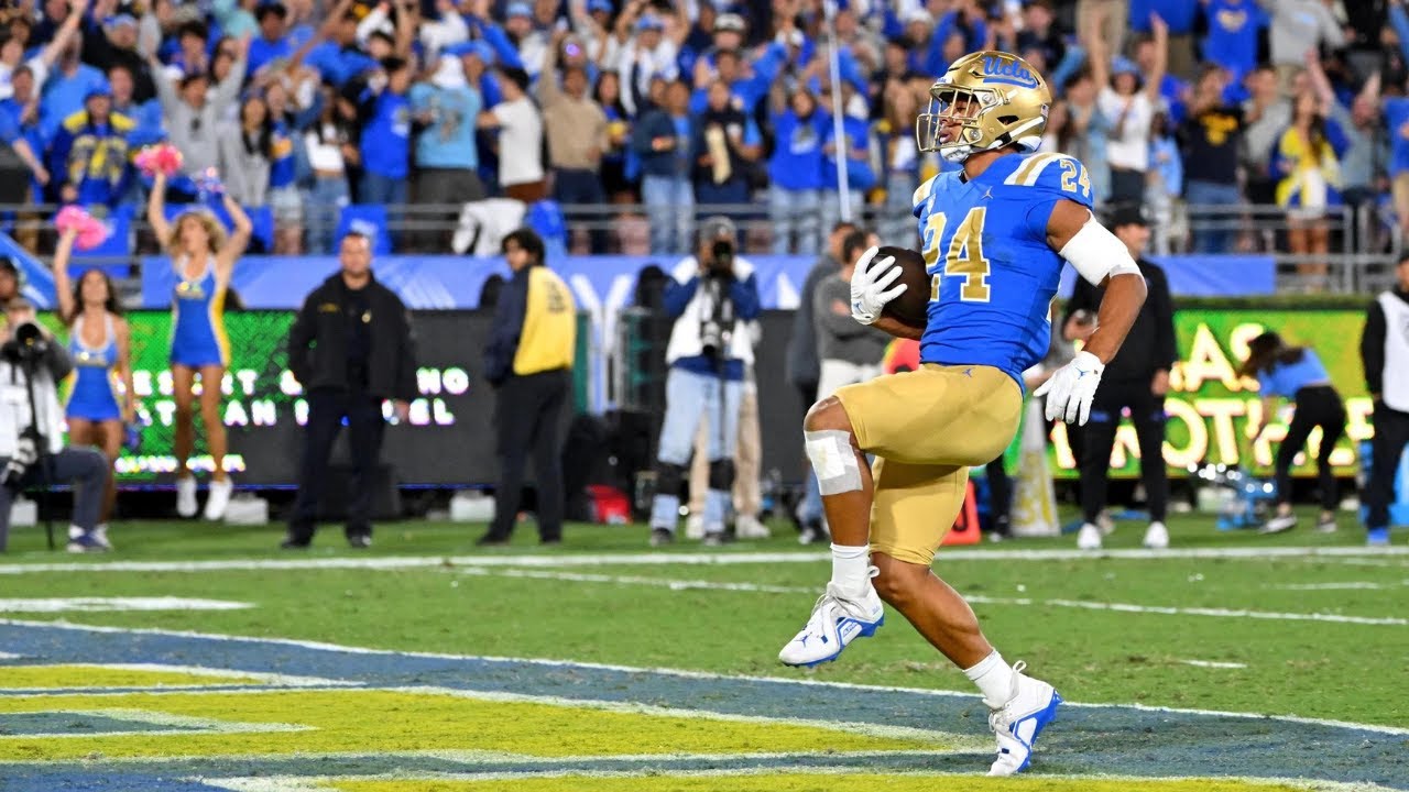 Zach Charbonnet || UCLA Bruins Running Back || 2022 Senior Highlights ...