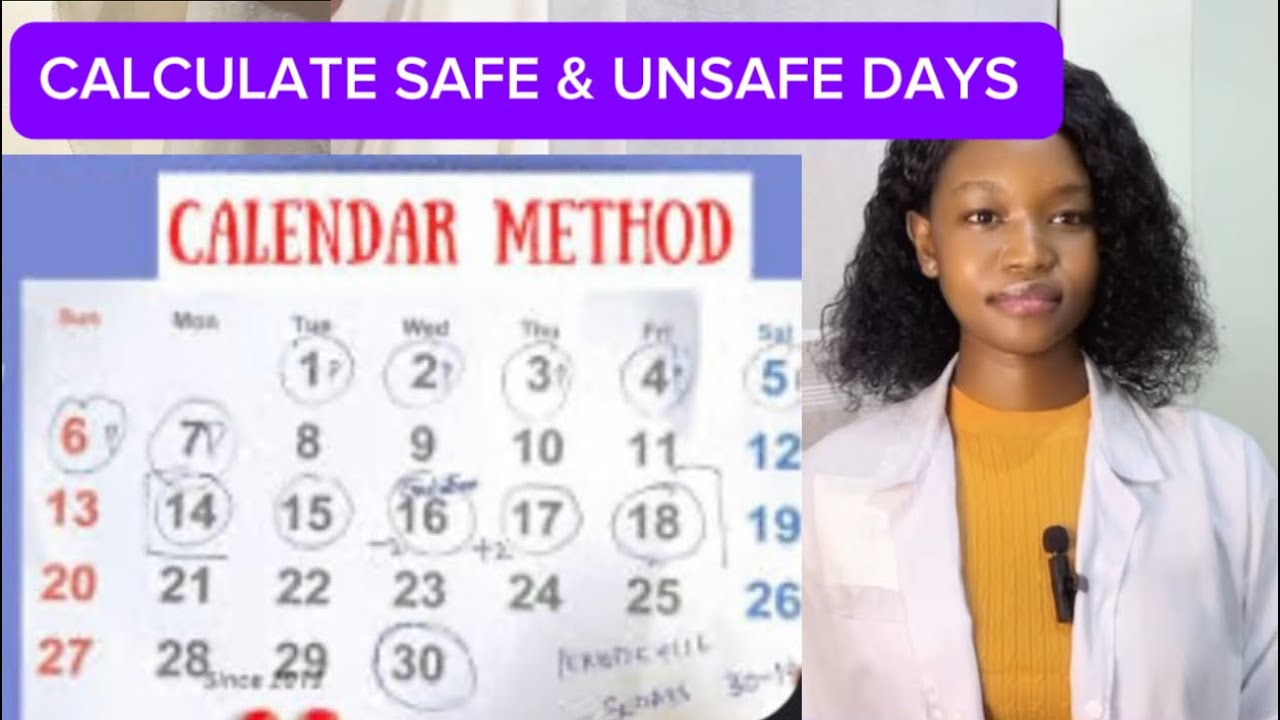 How to Calculate Safe Days To avoid Pregnancy / How to calculate ...