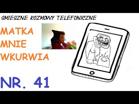 REUPLOAD | śmieszne rozmowy telefoniczne - Matka mnie denerwuje