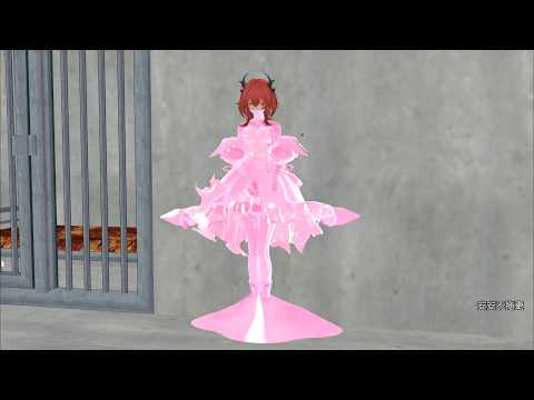 【MMD】Levantine accidentally triggered a mechanism and became trapped/莱万汀误触机关被困住