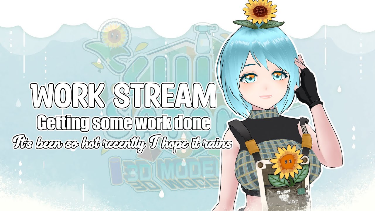 【Work Stream】Comfy Work Stream #blender3d - YouTube