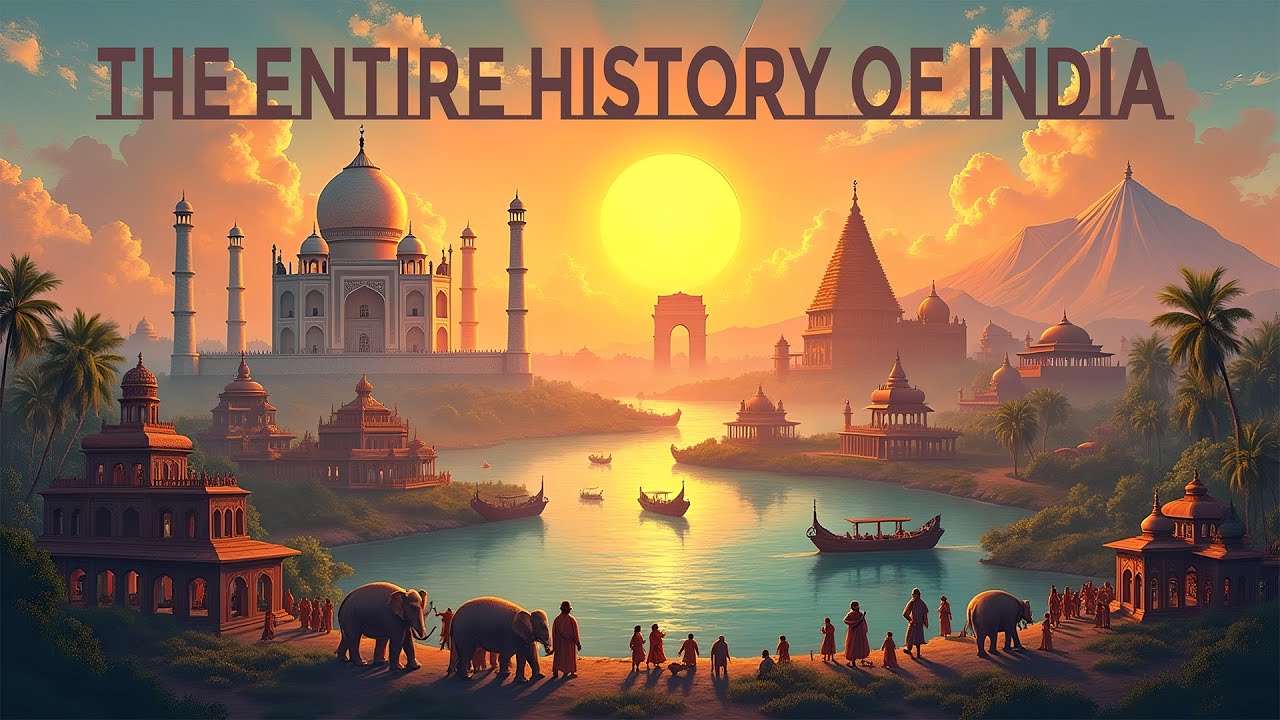 History of India in 10 Minutes #history #india #indianhistory ...