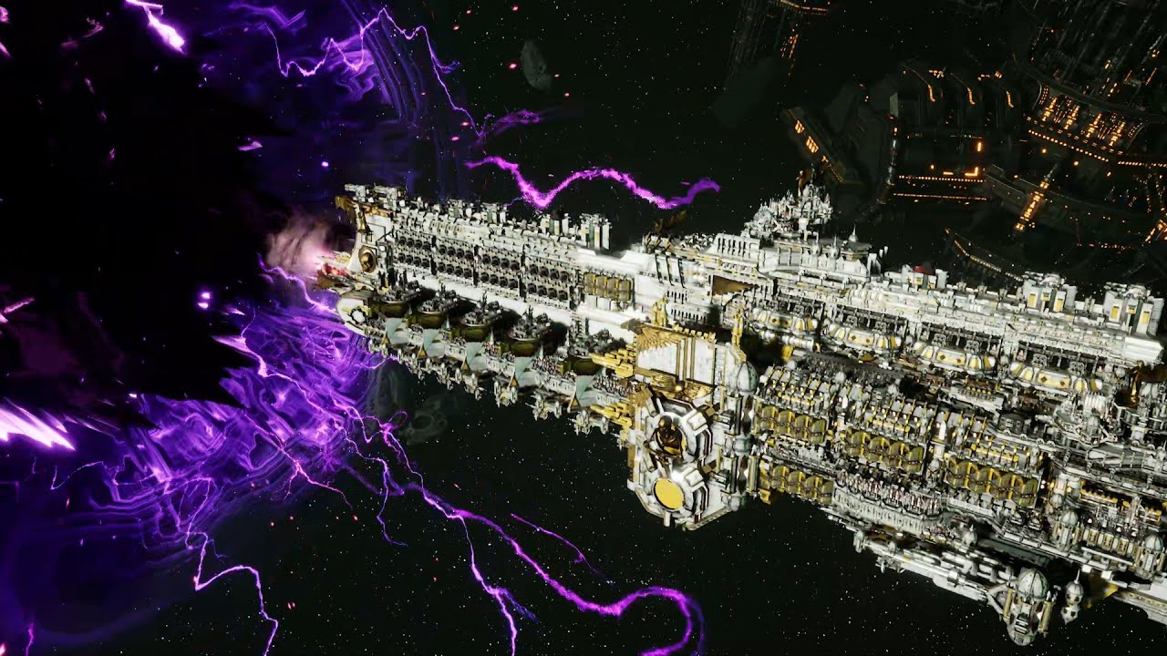 Imperial Navy vs Tau Protector Fleet - Skalgrim Mod - Massive Battle ...