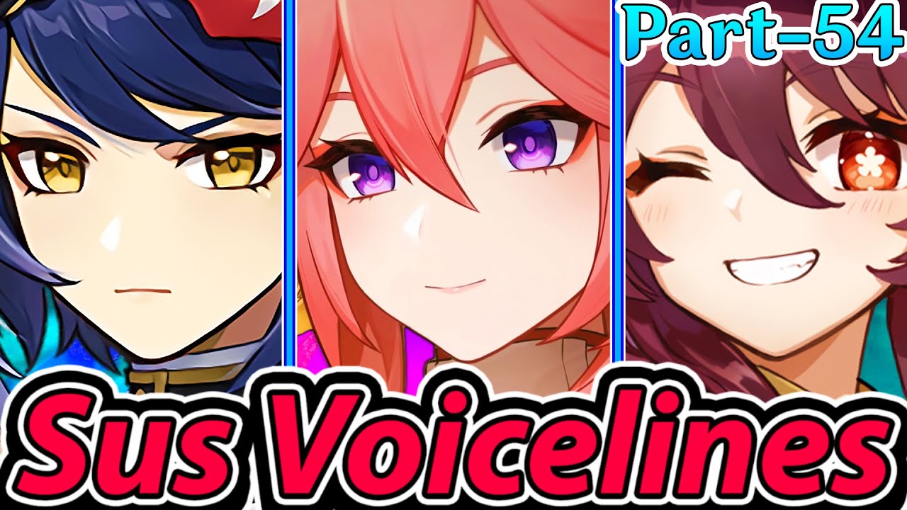 Some Funny/Interesting/Sad Voice lines - Genshin Impact | Part-54 | Yae ...