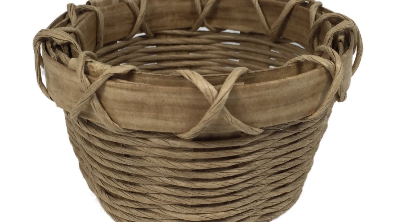 Wicker Basket Kit for Beginners - YouTube