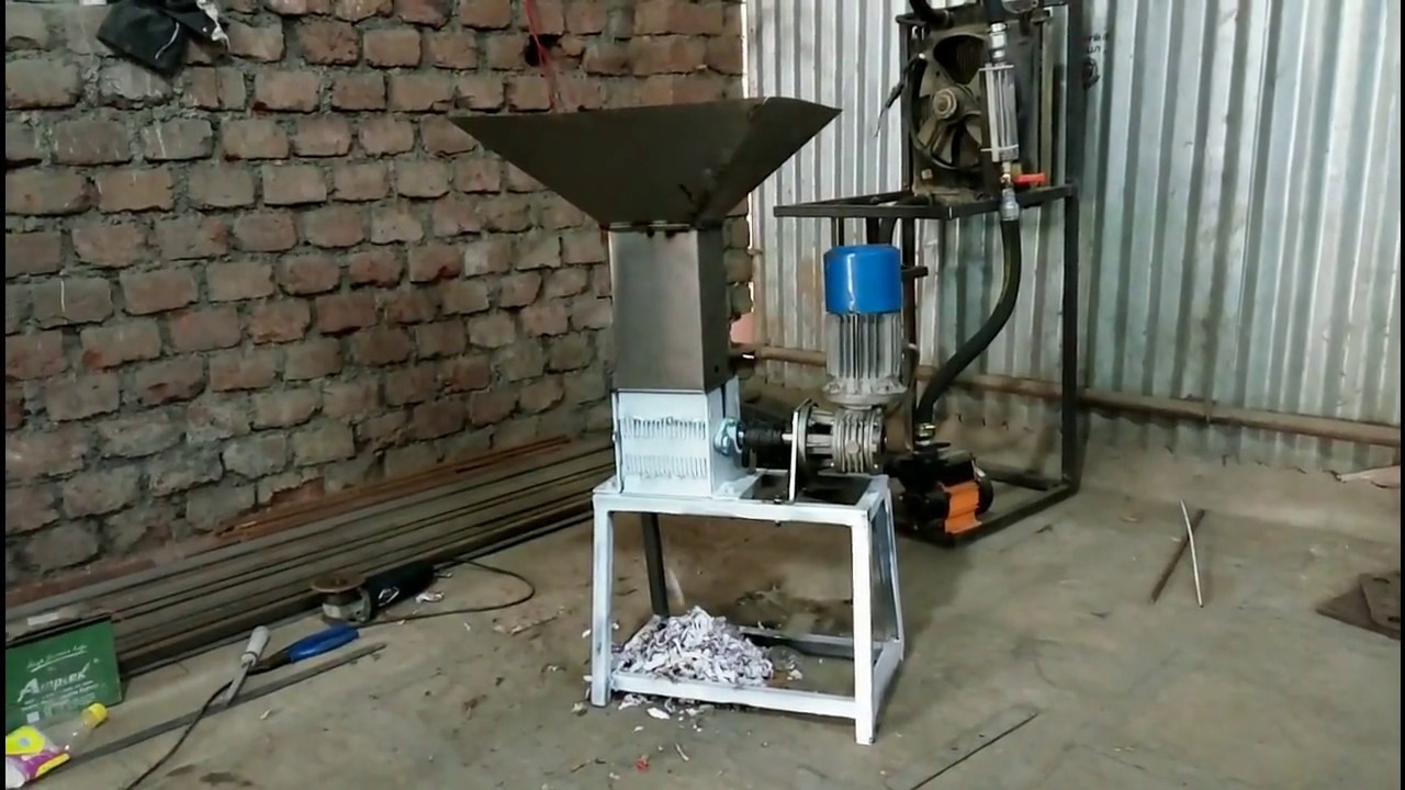 PAPER SHREDDER MACHINE - YouTube