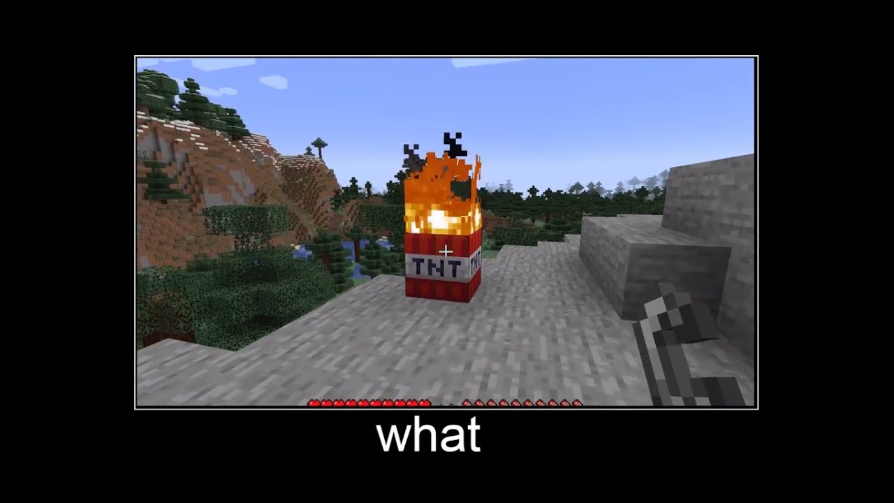 Minecraft wait what meme part 6 realistic minecraft - YouTube