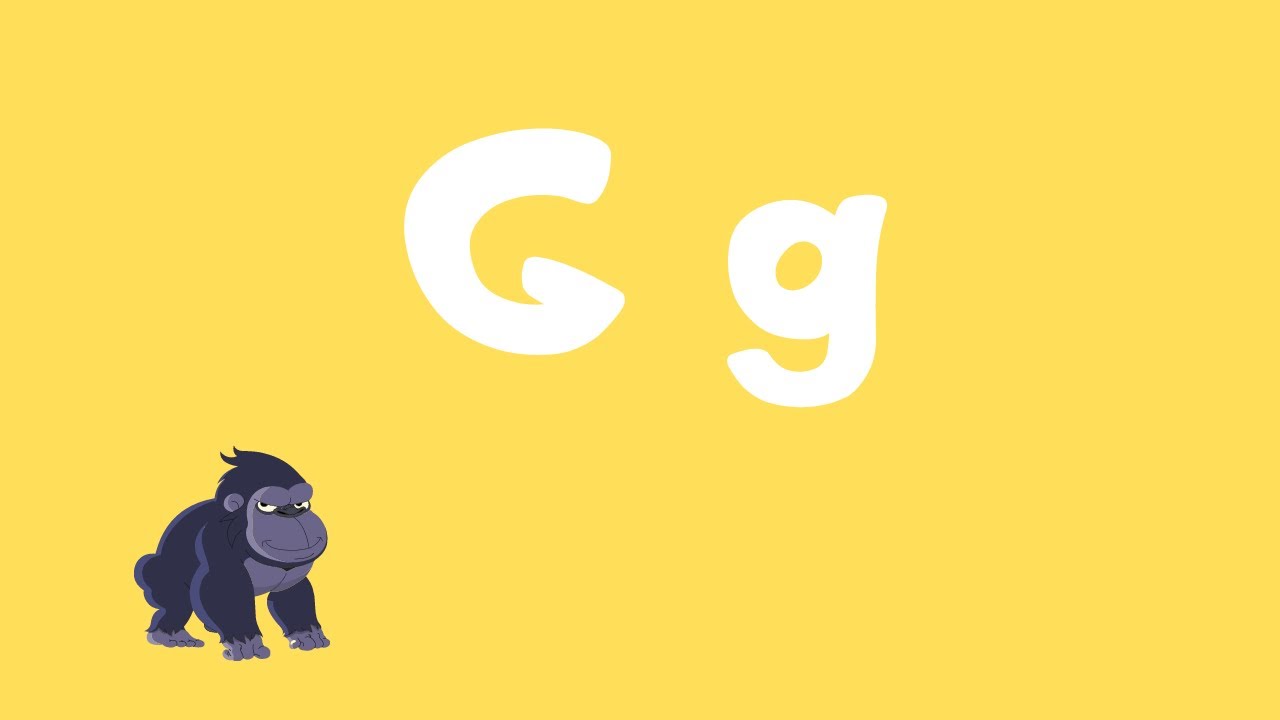 Letter Gg | Initial sounds | Segmentation - YouTube