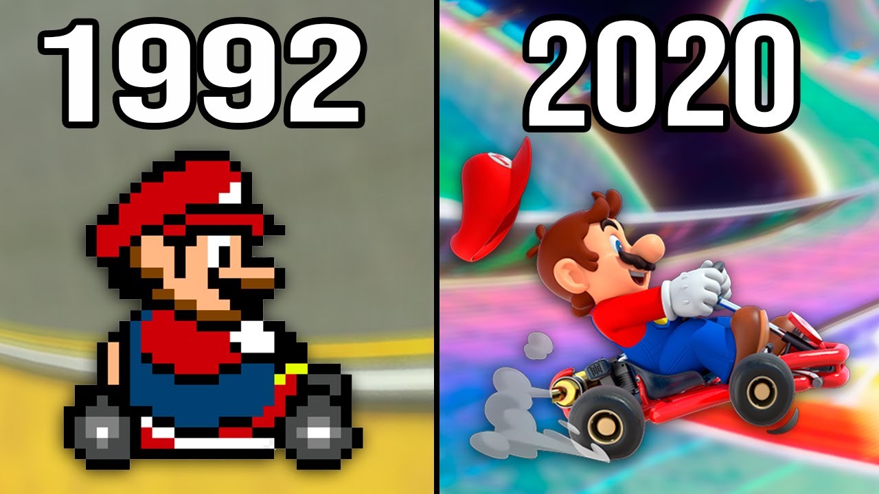 Evolución de Mario Kart (1992-2020) |LENDO| - YouTube
