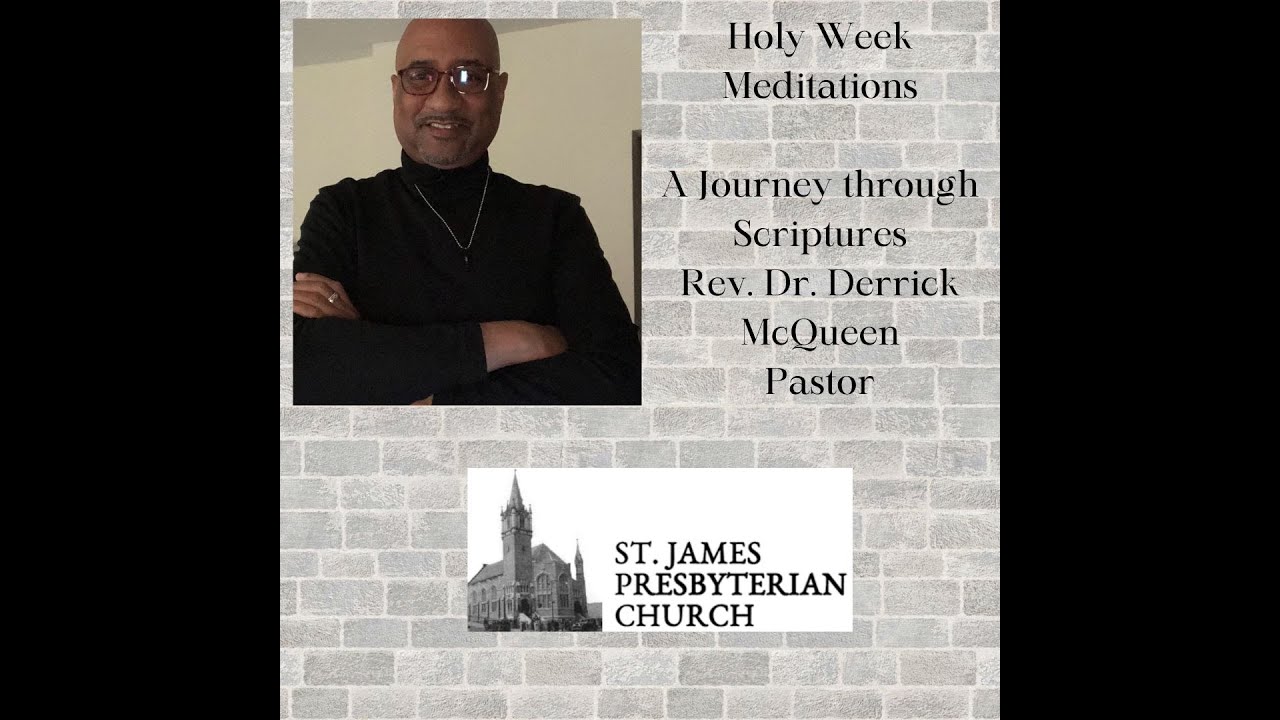 Holy Week Meditation 03 27 2024 Wednesday - YouTube