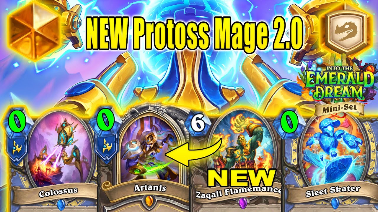 Best Mage Deck To Craft Is Protoss Mage 2.0 Into the Emerald Dream Mini ...