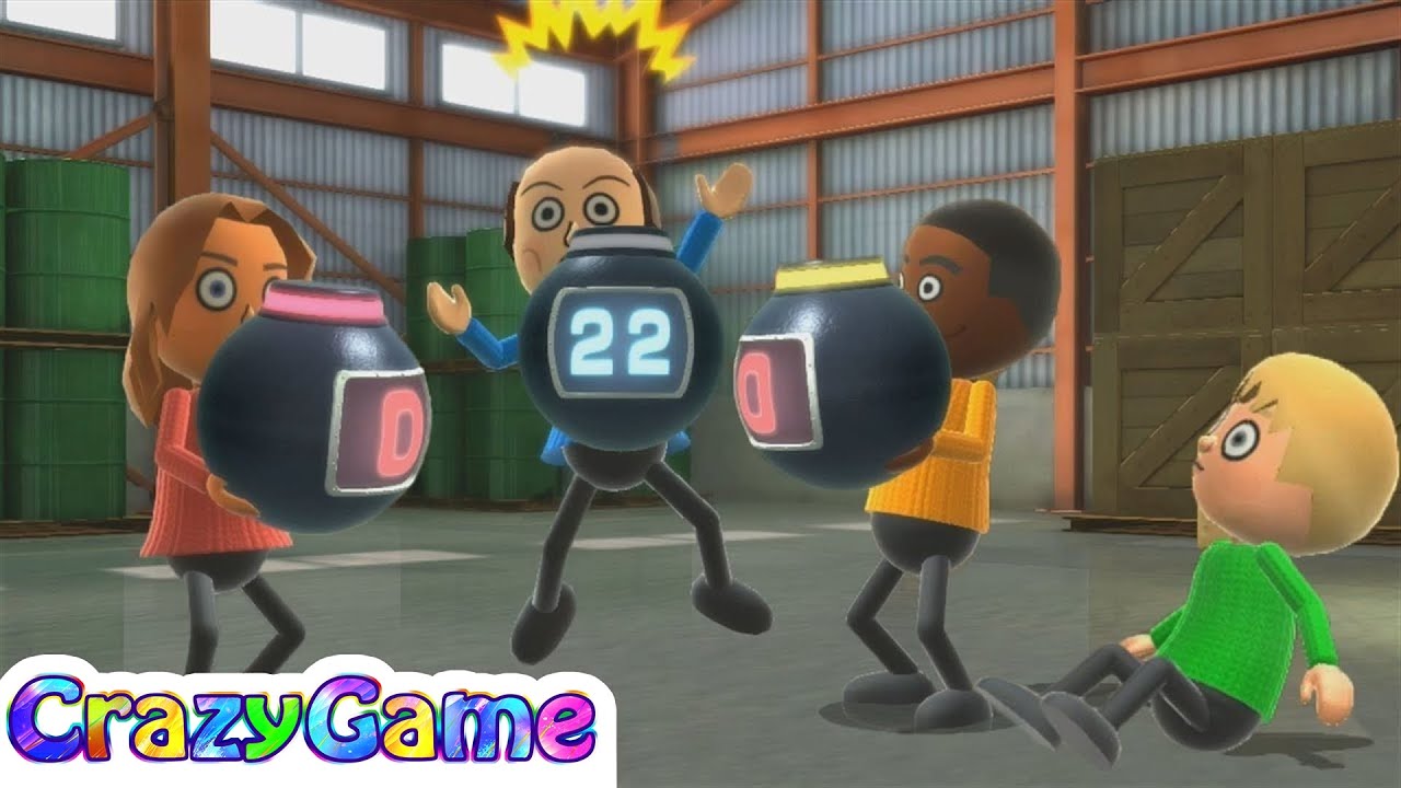 Wii Party U Minigames - Mii Party Vs Araceli Vs Maximilian Vs Jerff ...