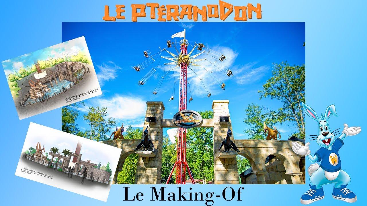 Le Ptéranodon - De l'idée à la création (Making-Of) - Parc Winnoland ...