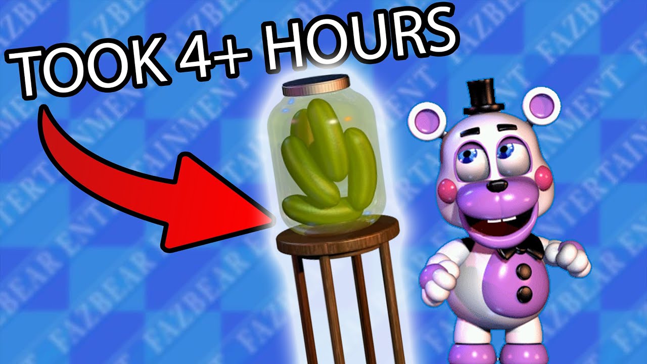 How I got the RAREST item in FNAF 6 - YouTube