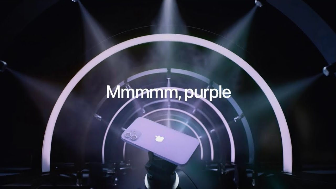 Apple Purple iPhone 12 Reveal - YouTube