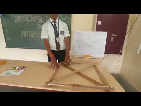 Maths working Model of Different types of quadrilateral - YouTube