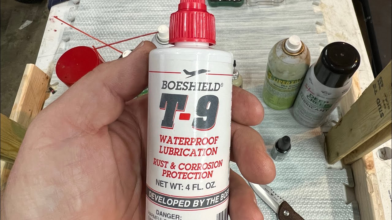 Lubricants: Boeshield T-9 - YouTube