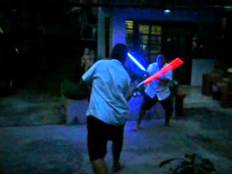 star wars jedi vs sith lightsaber fight scene - YouTube