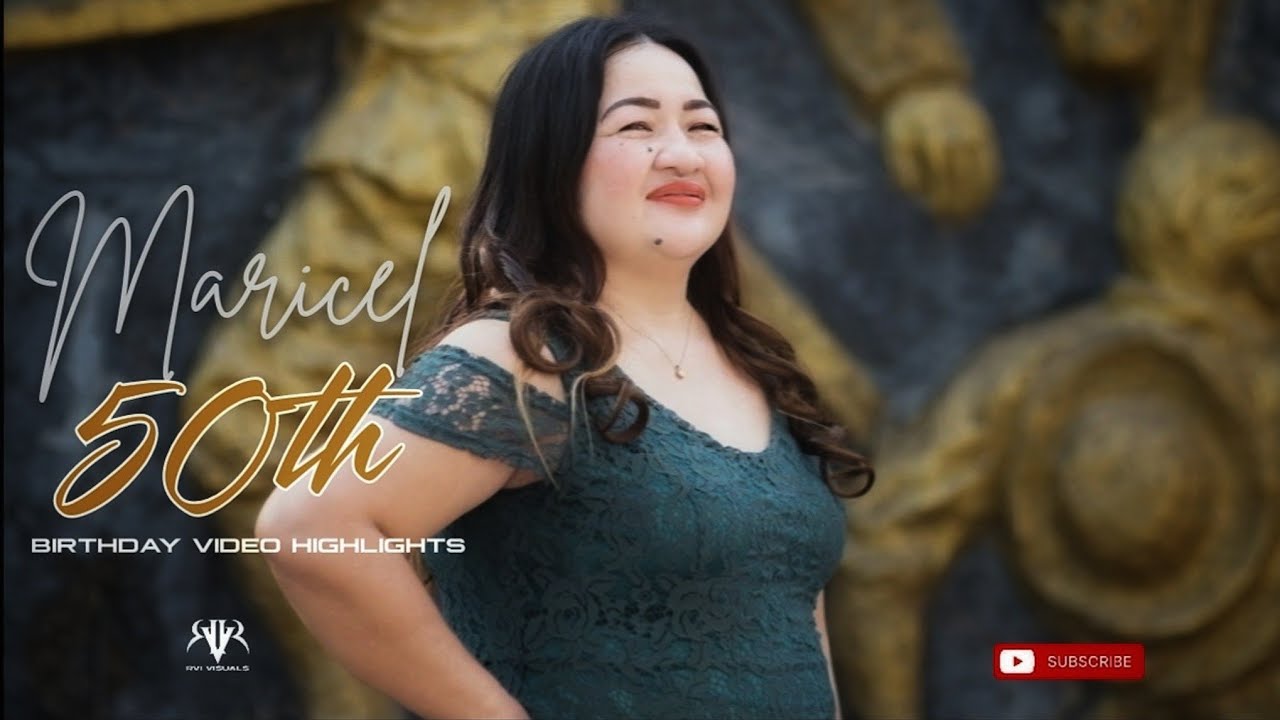 MARICEL 50th Birthday video highlights - YouTube
