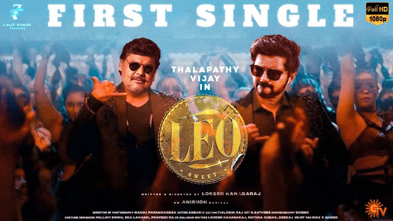 LEO FIRST SINGLE | THALAPATHY VIJAY | MANSOOR ALI KHAN | LOKESH ...