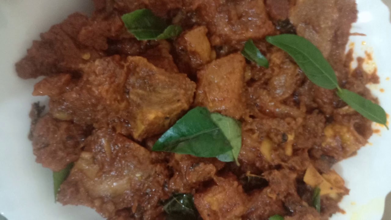 Beef roast kerala style with layer porotta easy recipe nadan - YouTube