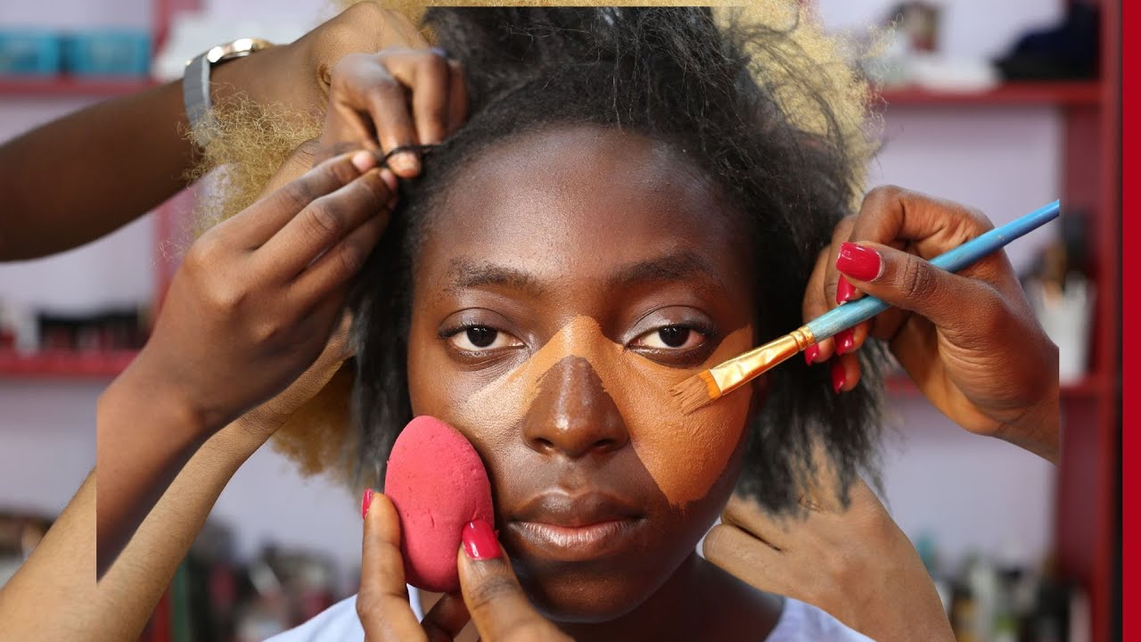 VIRAL 👆 MUSTC WATCH ⬆️ 👉A BOMB DARK SKIN GIRL MAKEUP TUTORIAL👆 MAKEUP ...