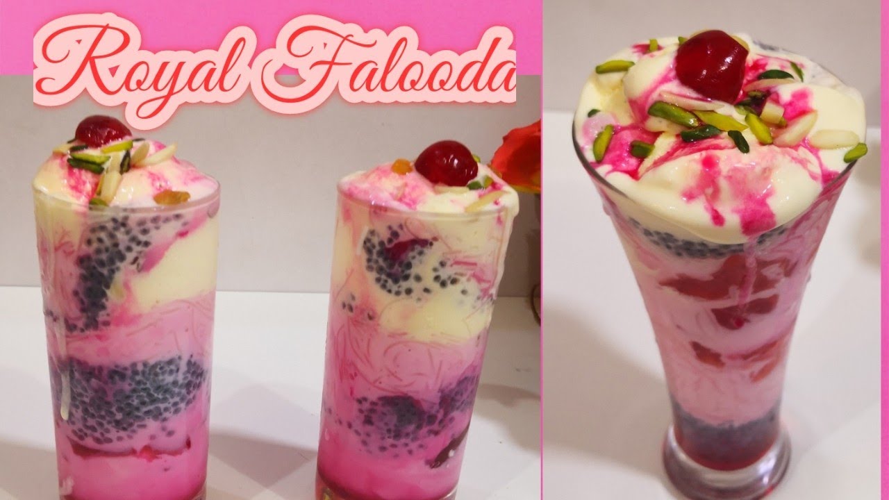 Royal Falooda || How to make Royal Falooda at Home - Recipe#133 - YouTube