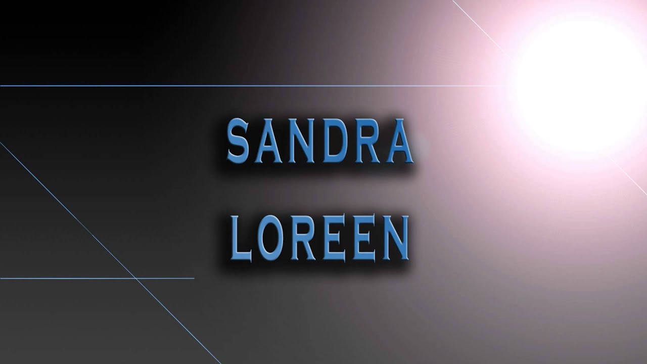 Sandra-Loreen [HD AUDIO] - YouTube
