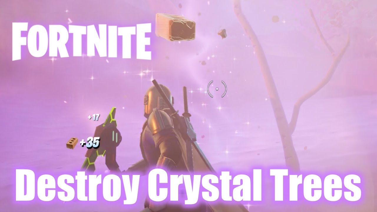 Destroy Crystal Trees Locations - Fortnite - Challenge Quest Week 13 ...