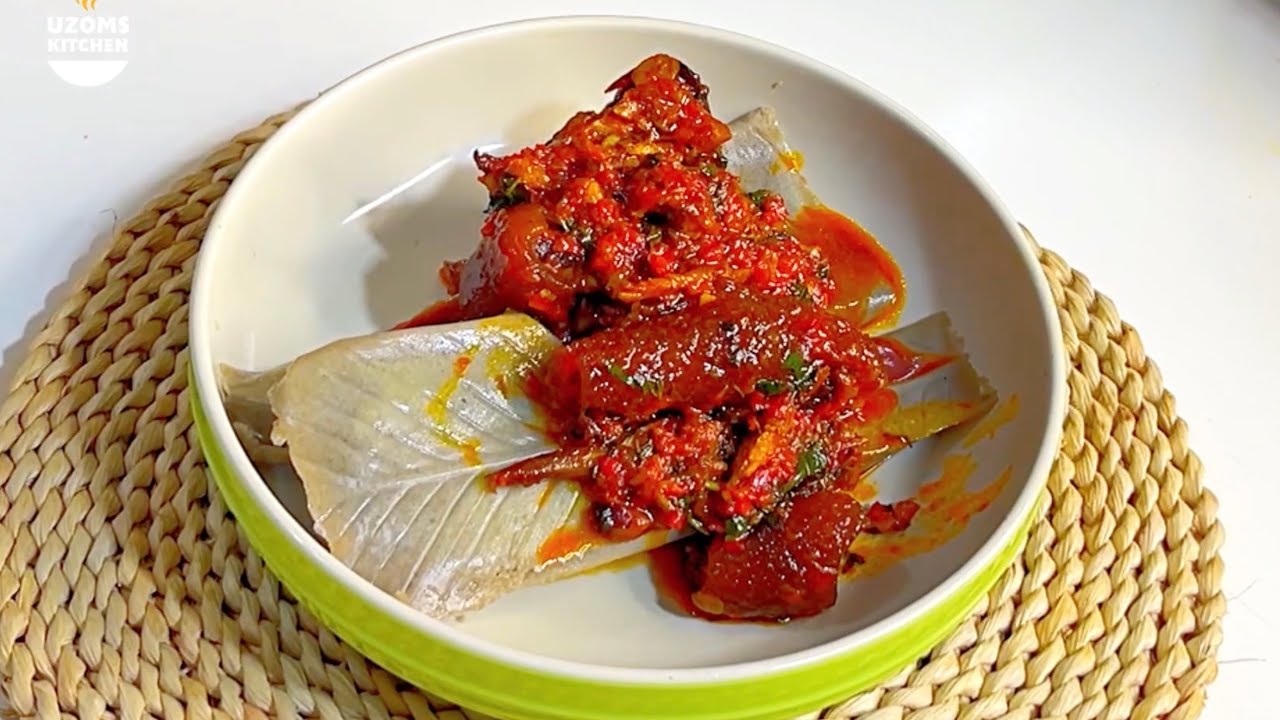 I MADE EKURU WITH A TWIST / EKURU SAUCE RECIPE / UZOMS KITCHEN - YouTube