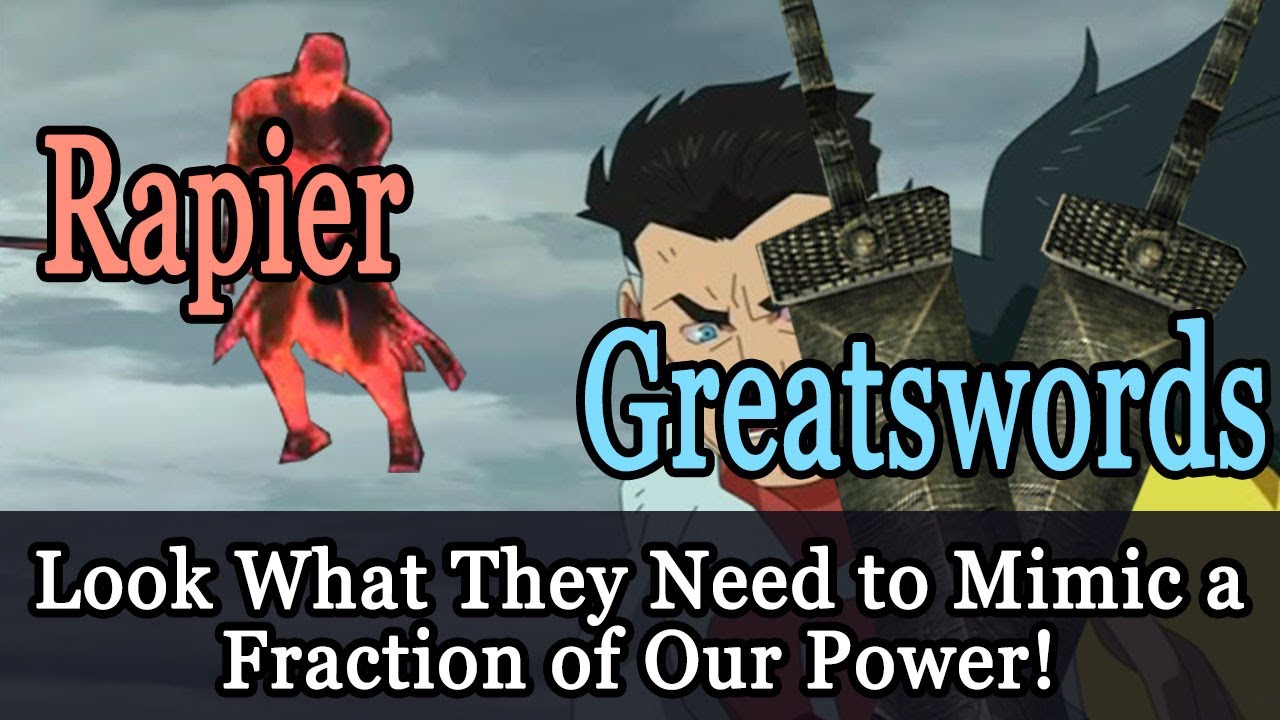 Dual Wield Greatswords vs Rapier | Dark Souls 2 - YouTube