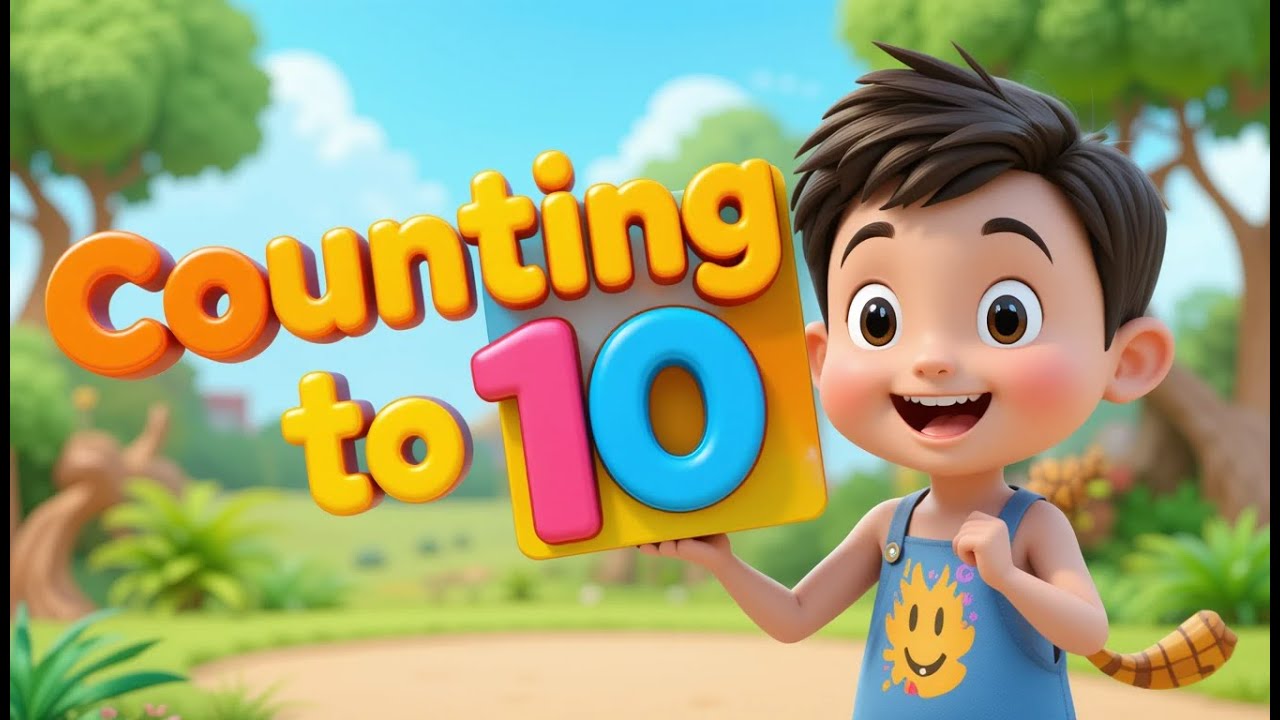 Counting 1 to 10 Song | Kid's Number song | EP02 | Count to Ten: Cute ...
