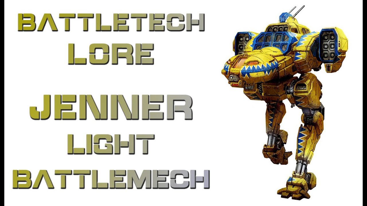 Battletech Lore - Jenner Light Battlemech - YouTube