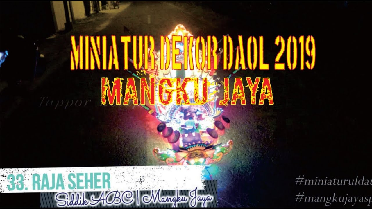 Lomba miniatur dekor daul 2019 | Mangku Jaya Polagan | sampang madura ...
