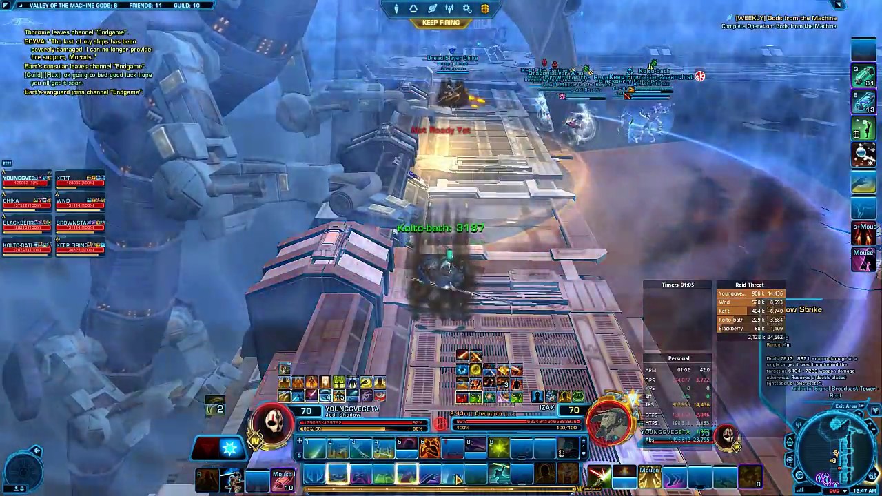 SWTOR IZAX KILL!! gods from the machine SM - YouTube