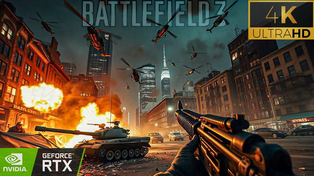 Saving New York From Nuclear Explosion, Battlefield 3 Ultra Realistic ...