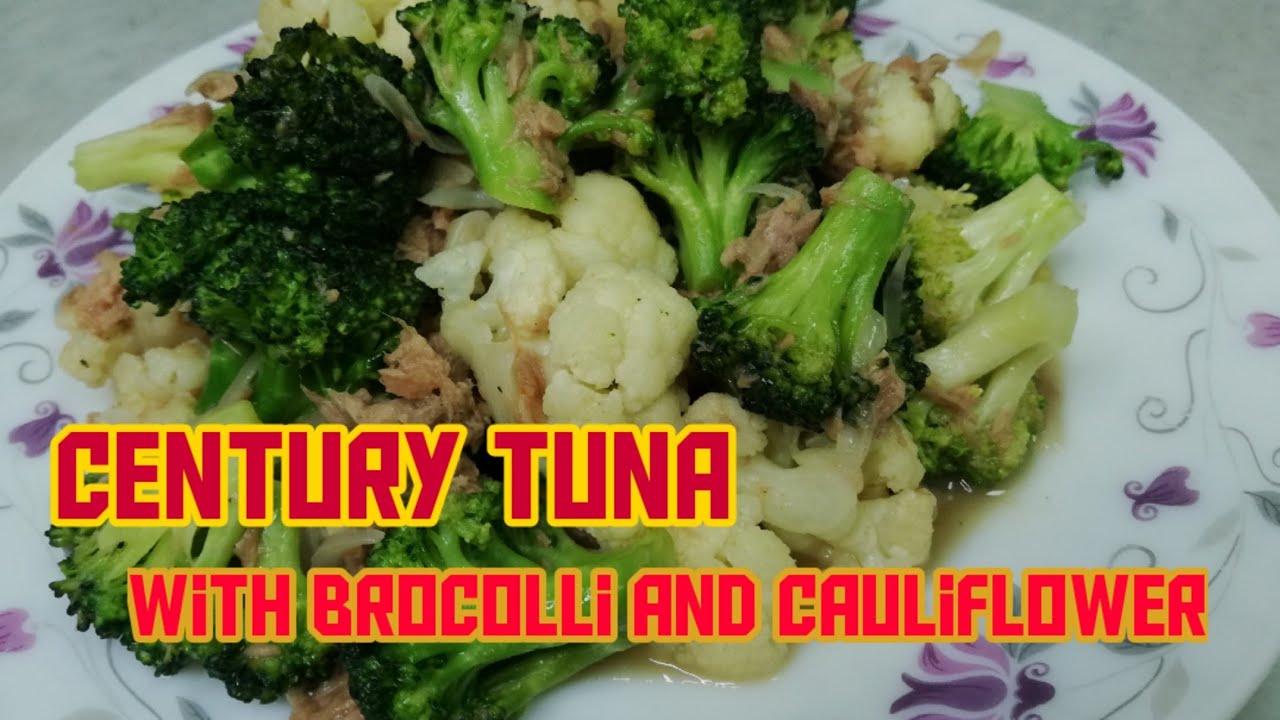 Century Tuna with Brocolli and CauliFlower | easy recipe - YouTube