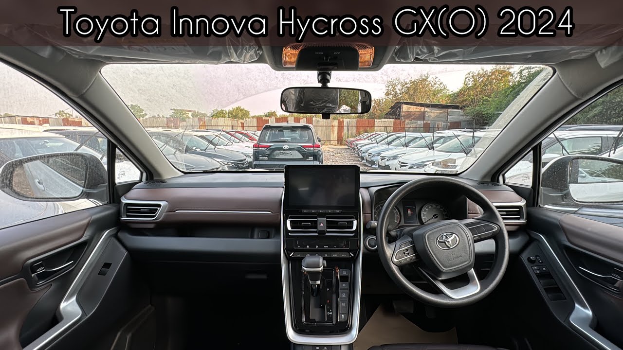 2024 Toyota Innova Hycross Gx(O) ️ New Petrol Top Model @ Rs 20.99L ...