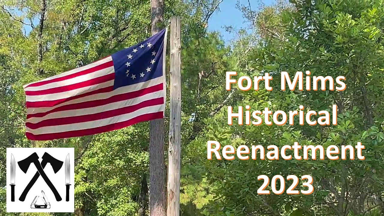 Our Trip to Ft Mims Historical Reenactment - YouTube