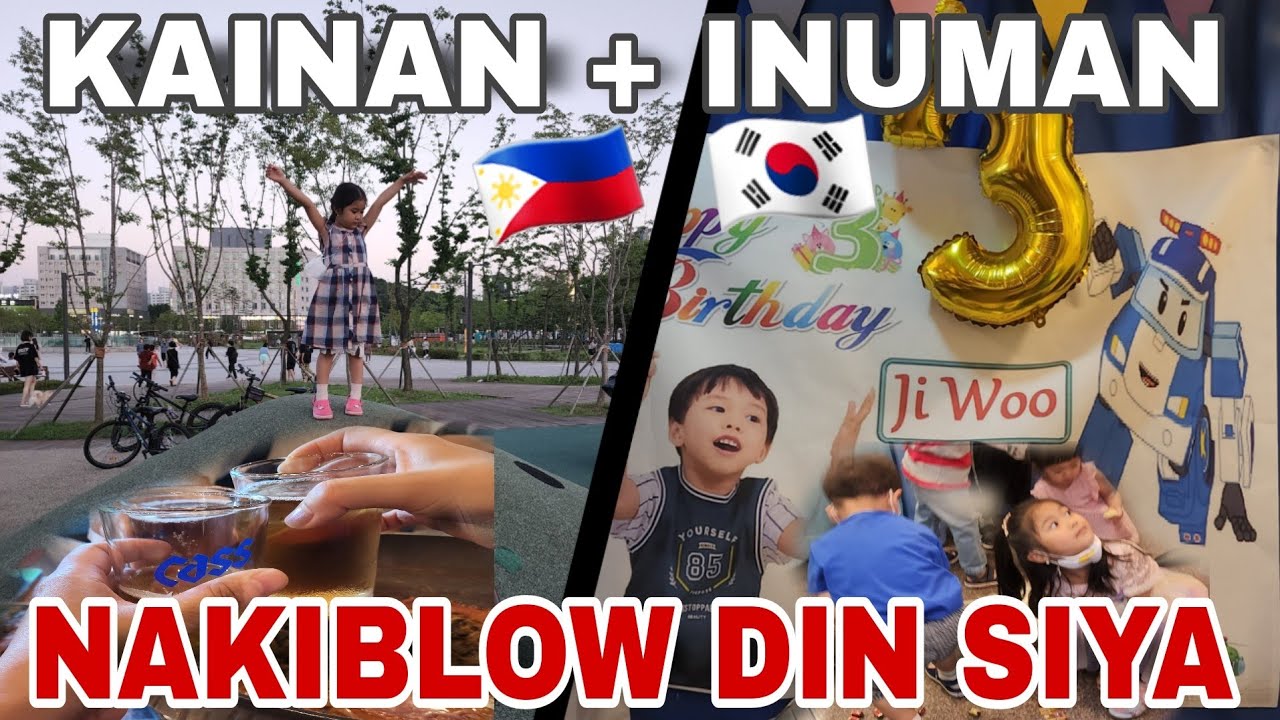 🇰🇷🇵🇭KAIN GALA WITH KOREAN FRIENDS || NAKI BIRTHDAY TAYO || KOREANANG ...